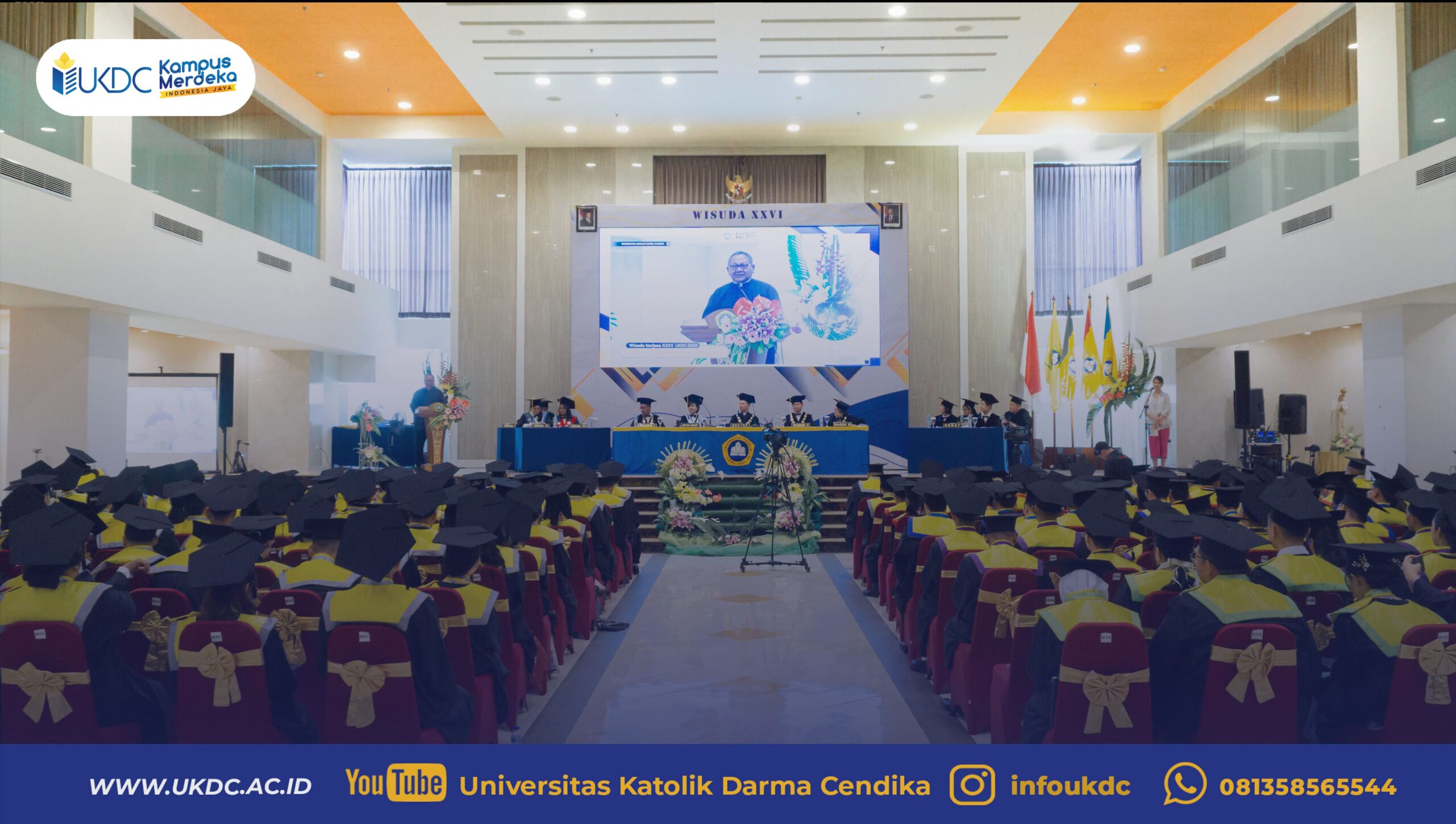 199 Wisudawan UKDC Siap Menjadi Bagian Indonesia Emas - UKDC